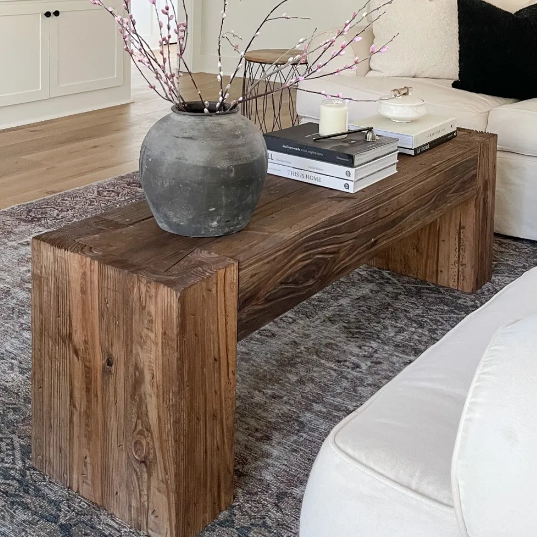 Modern Rustic Benches and Coffee Tables – Vinna Home & Kitchen